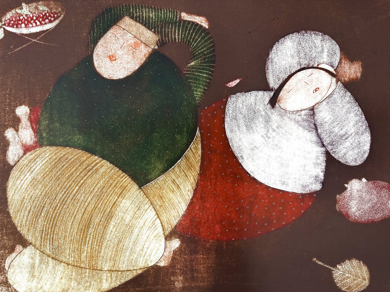 At an Evening Picnic Limited Edition Etching by Eng Tay - For Sale on ...