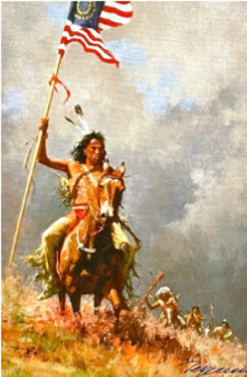 Howard Terpning, print, Change of Command by Howard Terpning - For Sale ...