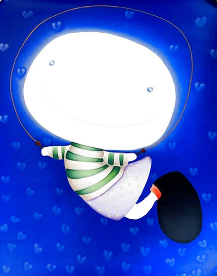 Over Love Limited Edition Serigraph 46x36 by Mackenzie Thorpe - For ...