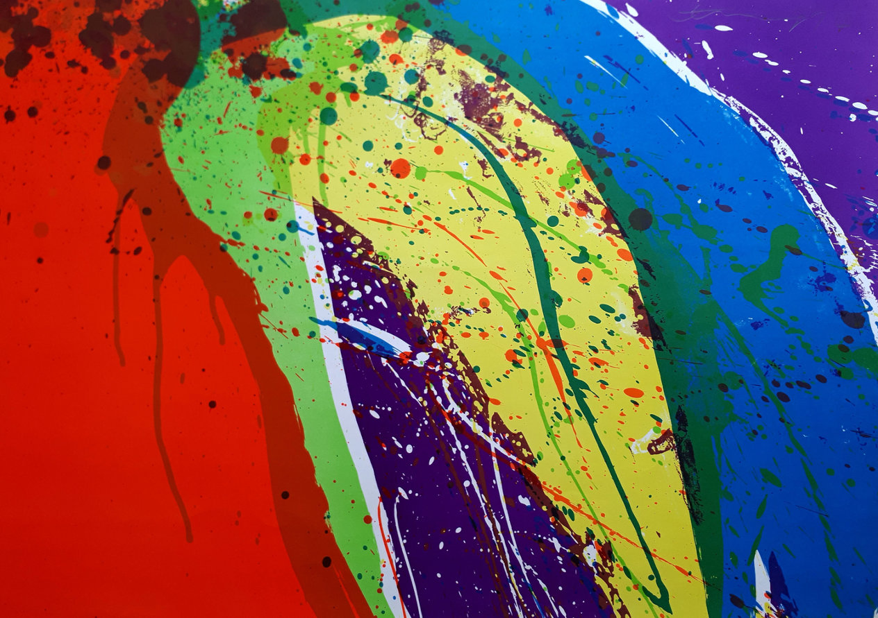 Cascade 1974 by Walasse Ting - For Sale on Art Brokerage