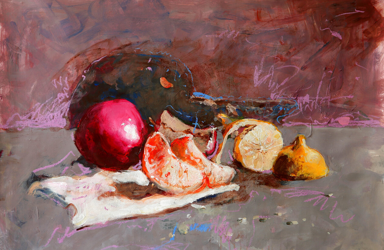 Holland Still Life Acrylic on Paper by Kim Tkatch - For Sale on Art ...