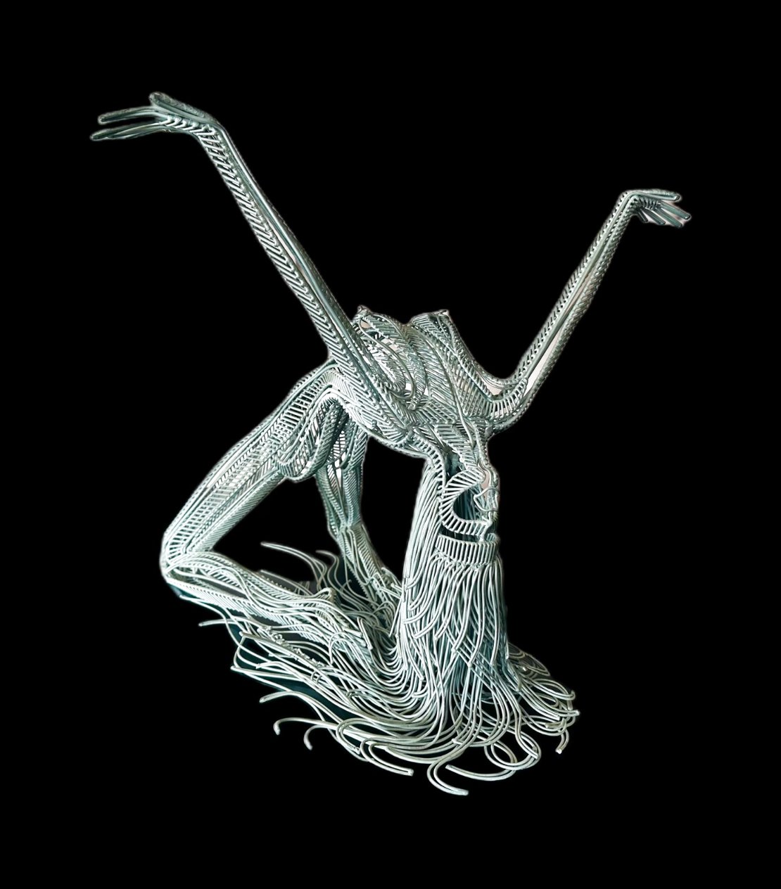 Natalie Unique 1977 Wire Sculpture by Tom and Bob Bennett - For Sale on ...