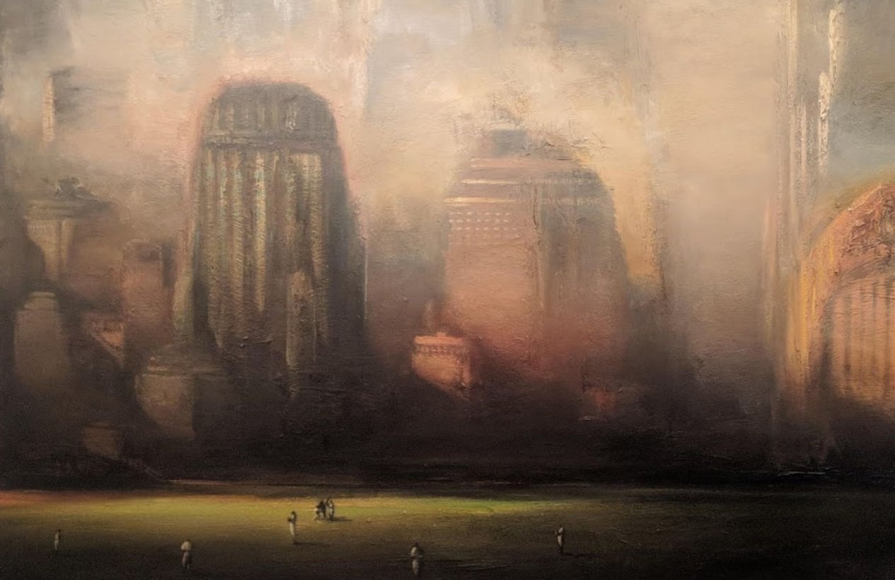 Center 42x61 by Ray Turner - For Sale on Art Brokerage