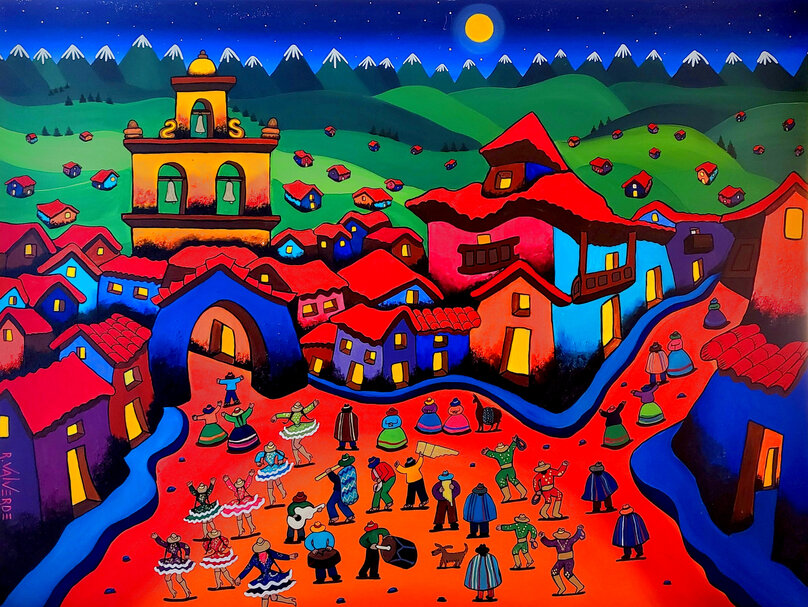 Rossmary Valverde Original Paintings, Watercolors, Drawings And Works ...