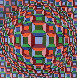Untitled Print by Victor Vasarely