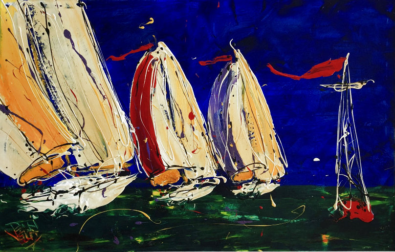 Dean Vella Original Paintings, Watercolors, Drawings And Works On Paper ...