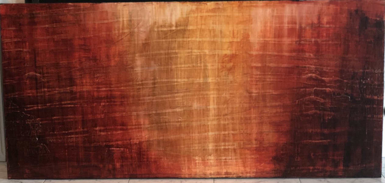 Untitled Painting 2005 25x53 (Early) Huge by James Verbicky - For Sale ...