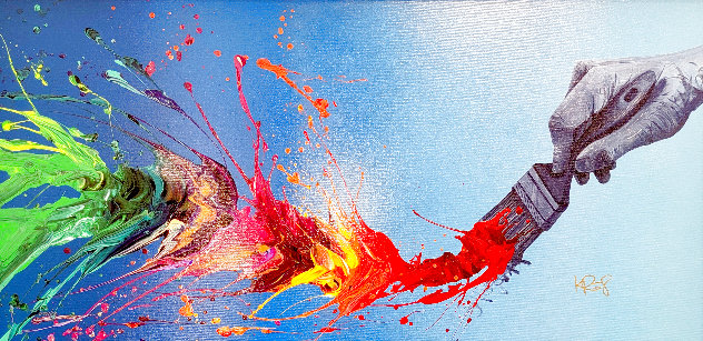 Color Blast 2017 Acrylic on Canvas by Kevin "Kre8" Vigil - For Sale on ...