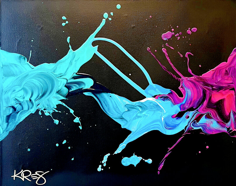 Kevin "Kre8" Vigil Original Paintings, Watercolors, Drawings And Works ...