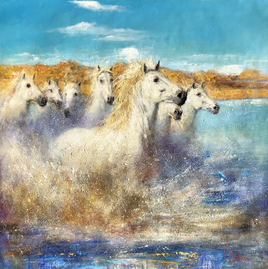 Vladimir Mukhin Russian Artist Paintings For Sale - 64 Listings