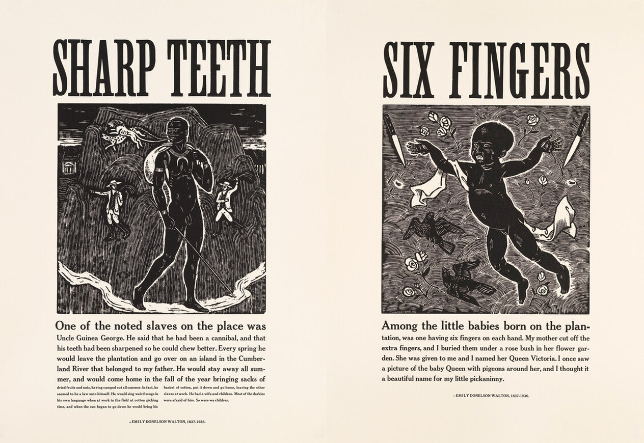 Six Fingers and Sharp Teeth BAT Set of 2 1989 Framed Limited Edition ...