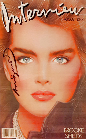 Interview Magazine Brooke Shields Cover, Complete Issue 1983 Offset ...