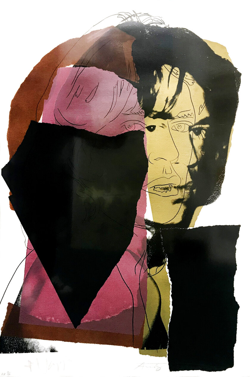 Mick Jagger FS II.139 1974 Limited Edition Screenprint by Andy Warhol ...