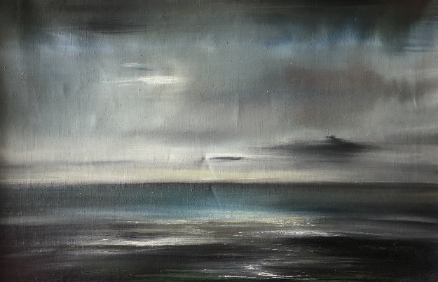 Lighthouse 1984 18x24 by Robert Watson