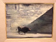 Bull 1954 Oil on Canvas by Robert Watson - For Sale on Art Brokerage