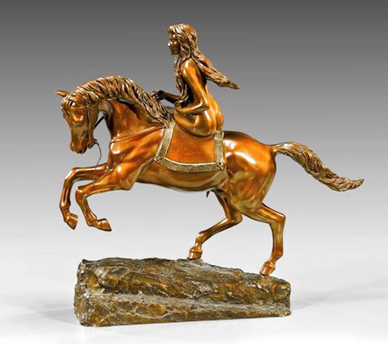 Lady Godiva 1990 Limited Edition Bronze Sculpture by Felix de Weldon ...
