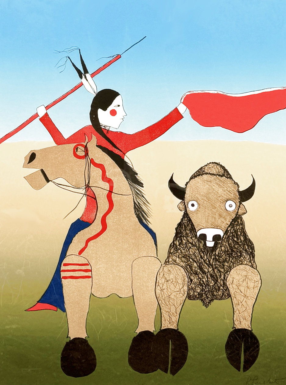 Standard Buffalo Limited Edition Lithograph by Randy Lee White - For ...