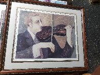 Violin Limited Edition Lithograph by Barbara Wood - For Sale on Art ...