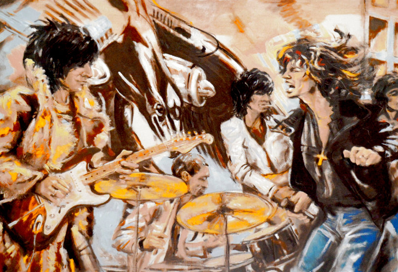 Ronnie Wood, Artwork For Sale, Wanted