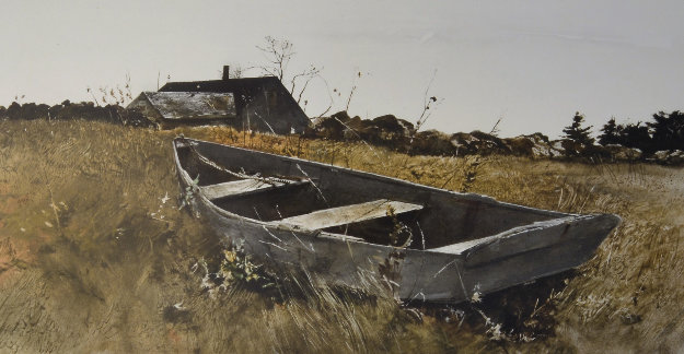 Teel's Island 1976 by Andrew Wyeth - For Sale on Art Brokerage