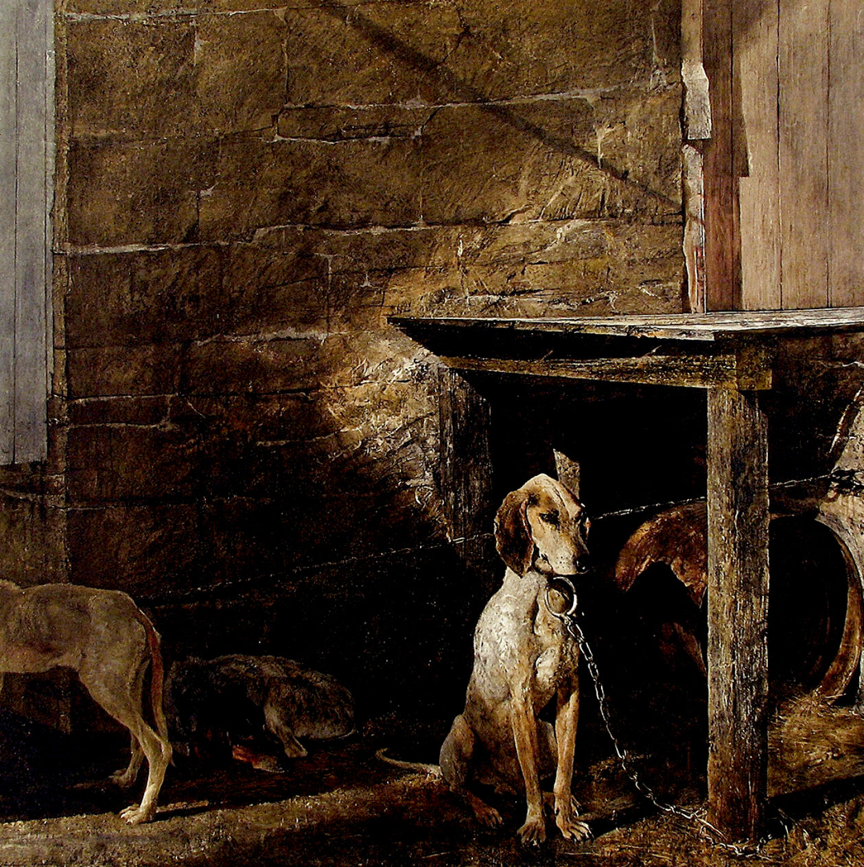 Raccoon 1972 Collotype by Andrew Wyeth - For Sale on Art Brokerage