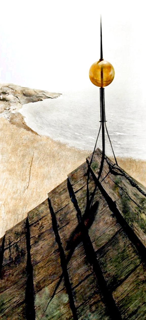 Northern Point 1950 Lithograph by Andrew Wyeth - For Sale on Art Brokerage
