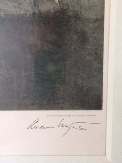 Fence Line 1976 by Andrew Wyeth