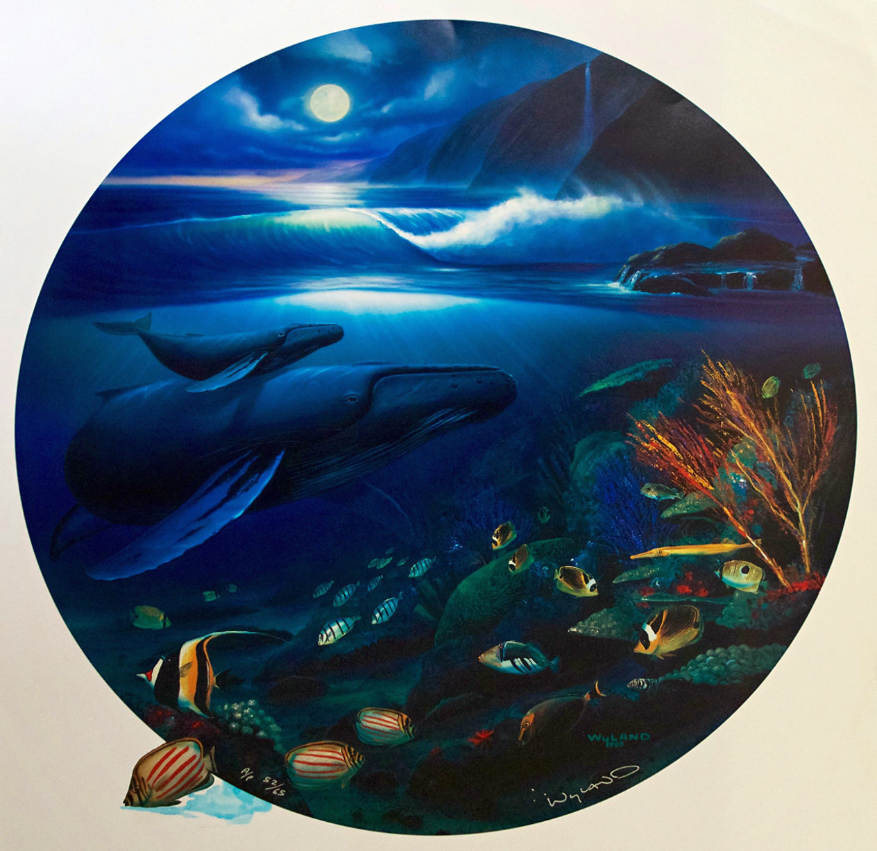 Islands AP 1989 by Robert Wyland - For Sale on Art Brokerage
