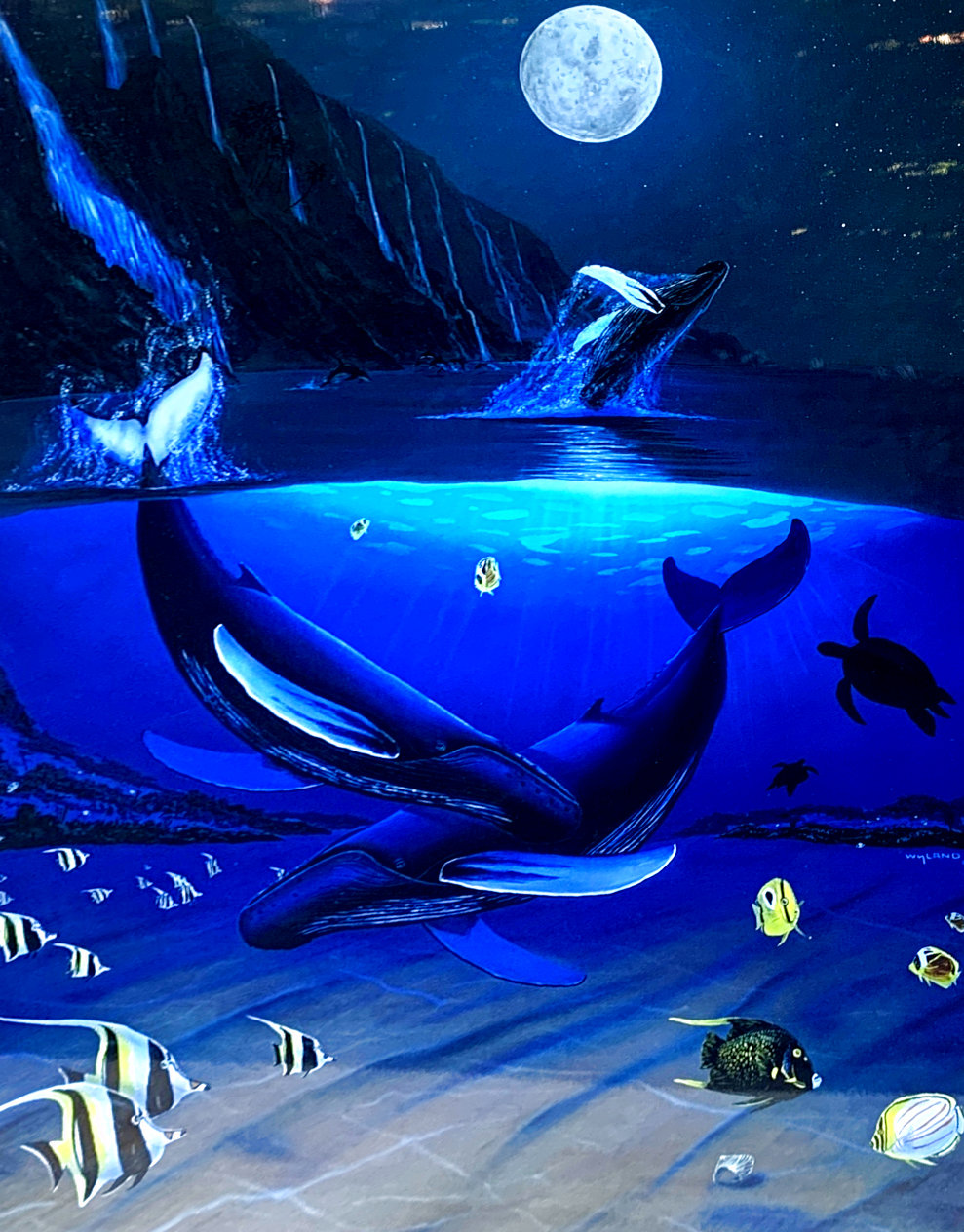 Ocean Passion 2004 Lithograph 25x18 by Robert Wyland - For Sale on Art ...