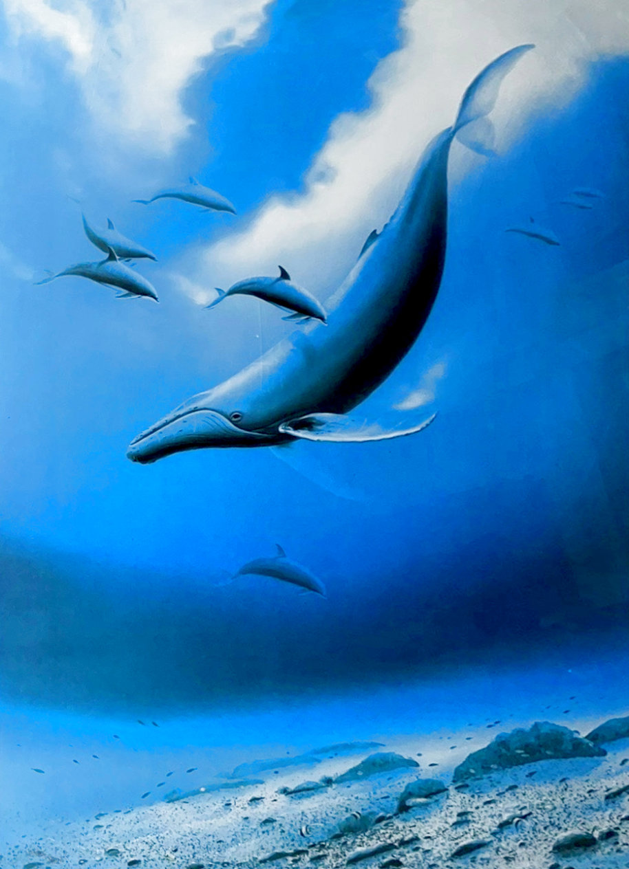 Dancing with the Whales 2007 Limited Edition Lithograph by Robert ...