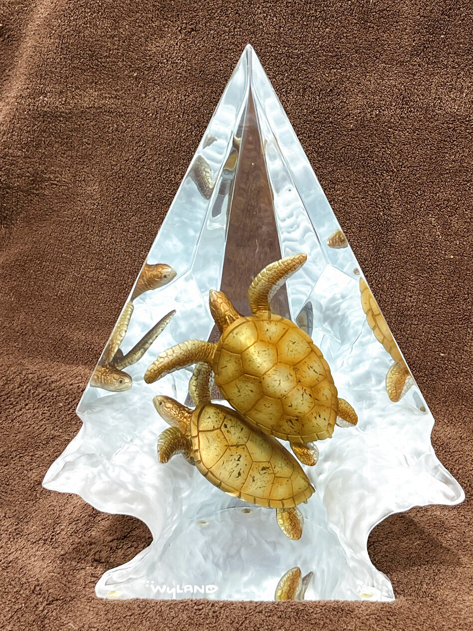Light of Turtles AP 2009 Limited Edition Acrylic Sculpture by Robert ...