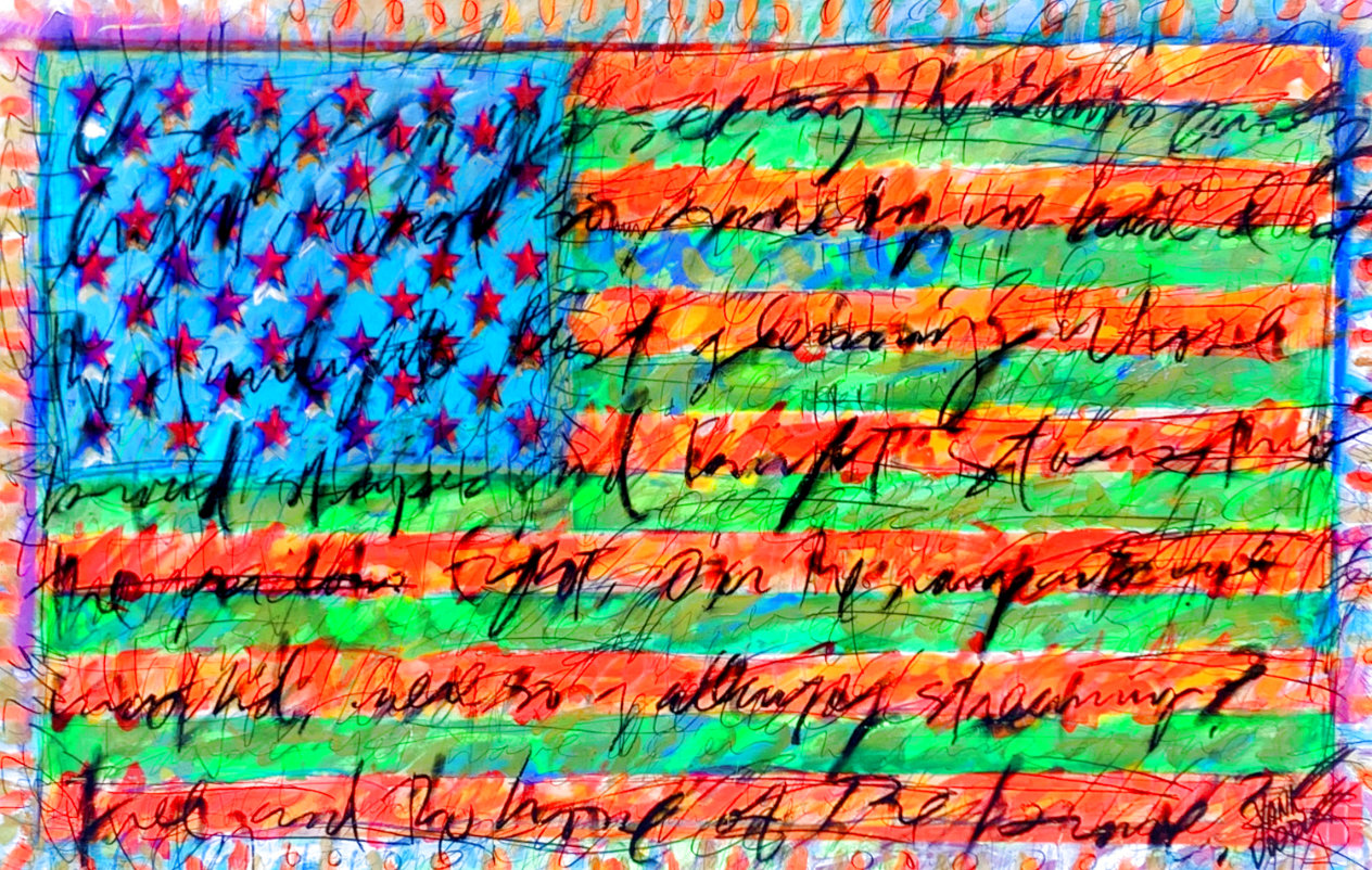 Yanke Doodle 3 2008 Mixed Media 30x49 by Tim Yanke - For Sale on Art ...