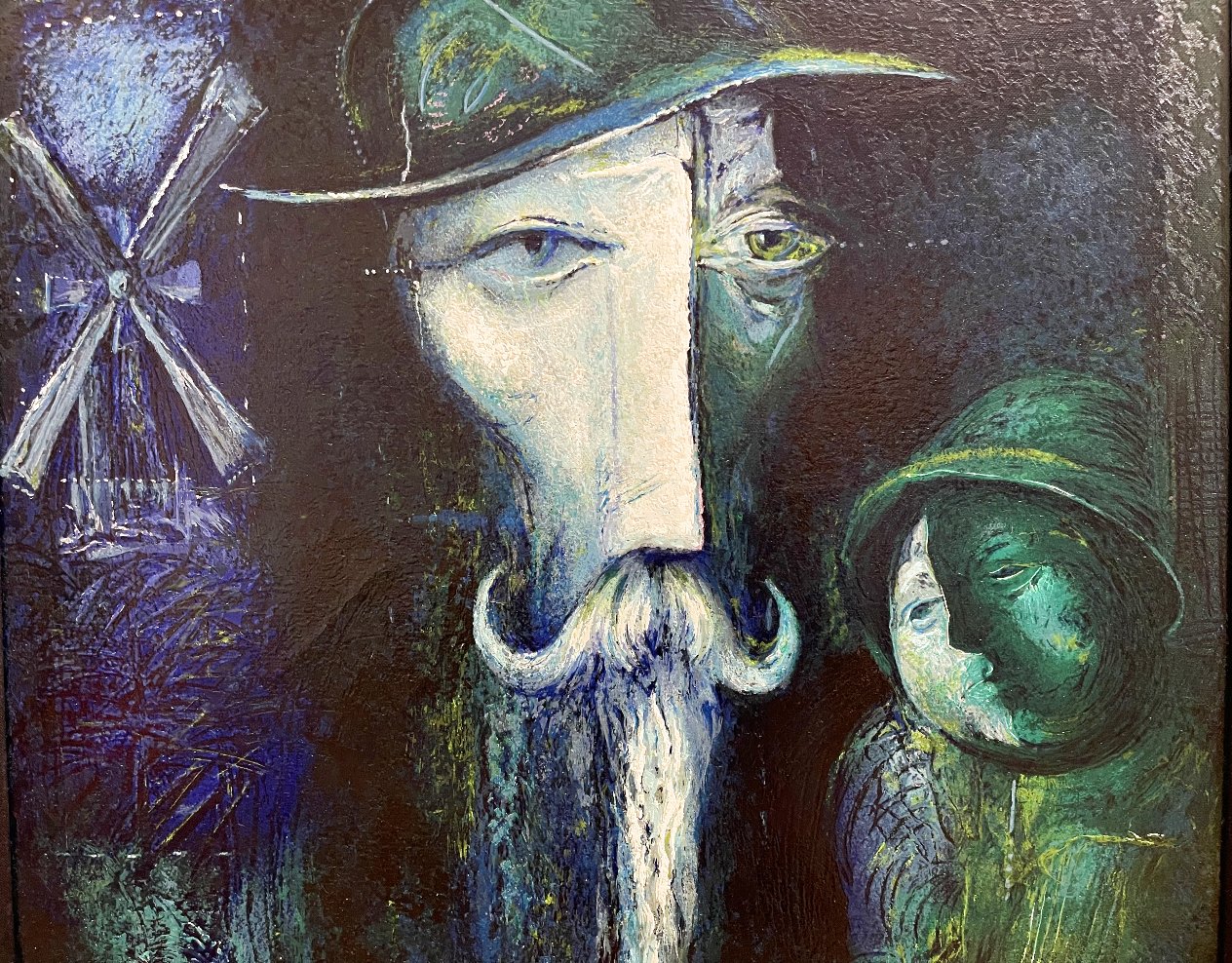 Gevorg Yeghiazarian , print, Don Quixote by Gevorg Yeghiazarian