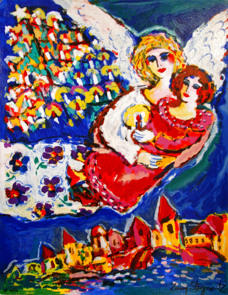Park West: Zamy Steynovitz Israeli/Polish Artist Paintings And Prints ...