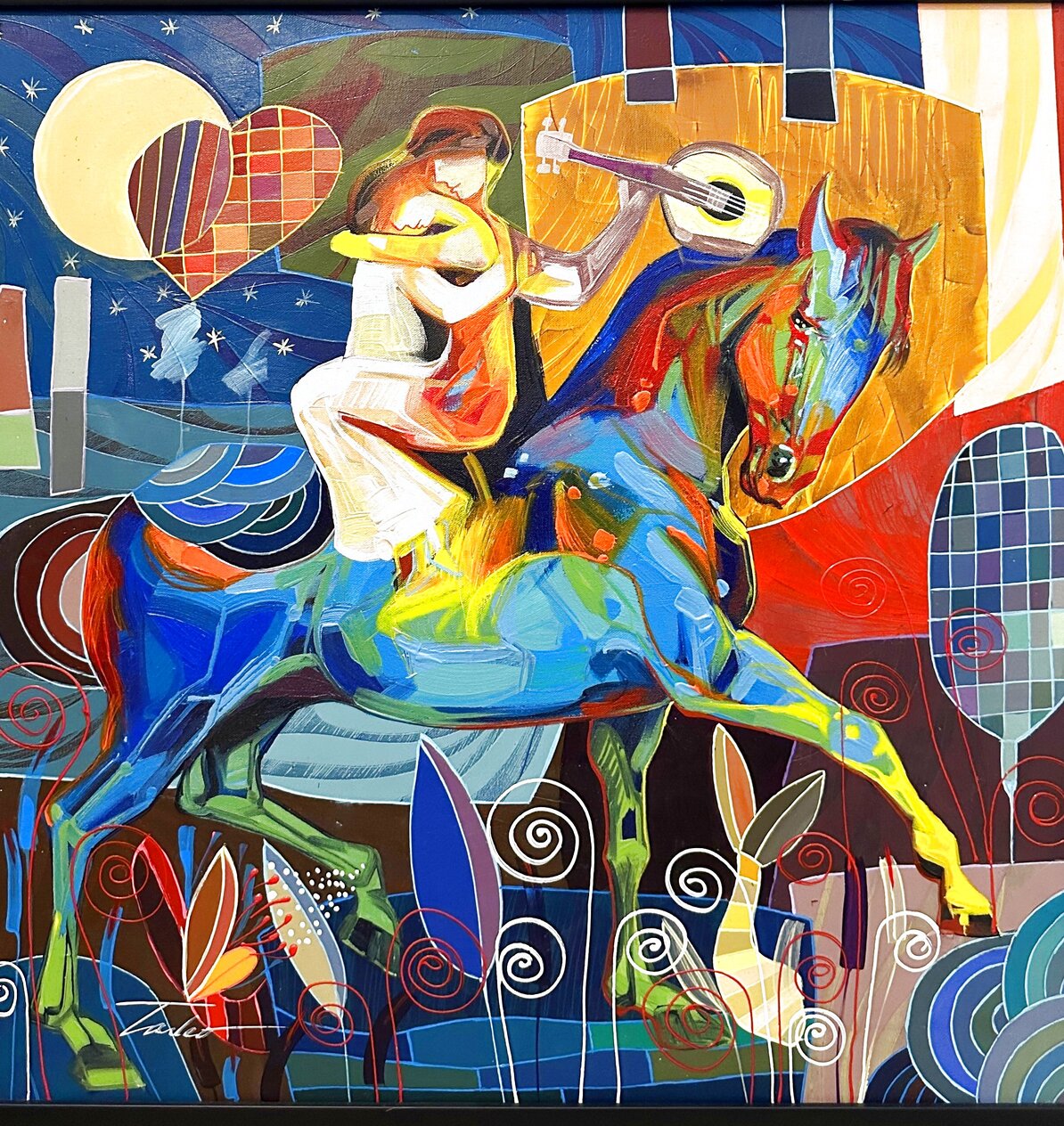 Somos Uno 30x30 Acrylic on Canvas by Tadeo Zavaleta - For Sale on Art ...