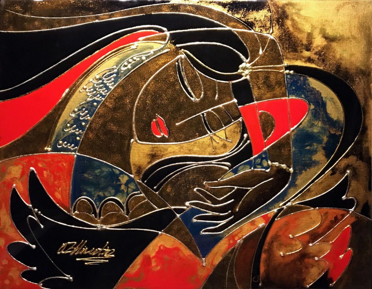 Wings Mixed Media on Canvas and Board 28x36 by Oleg Zhivetin - For Sale ...