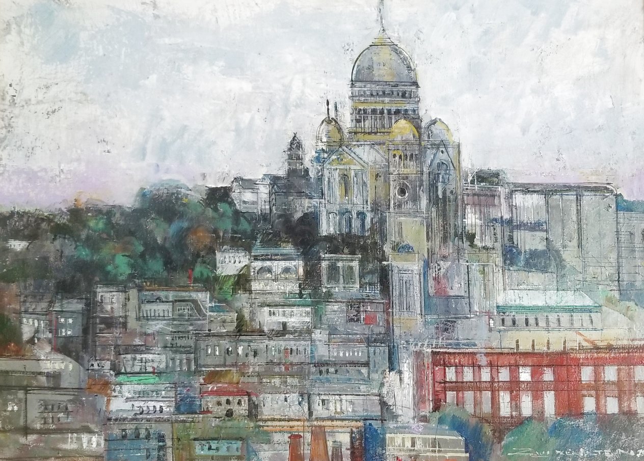 Alex Zwarenstein , original landscape, A View of Montmatre by Alex ...