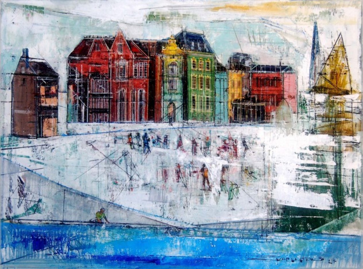 But February was Fine 2014 Oil on Canvas 18x24 by Alex Zwarenstein ...